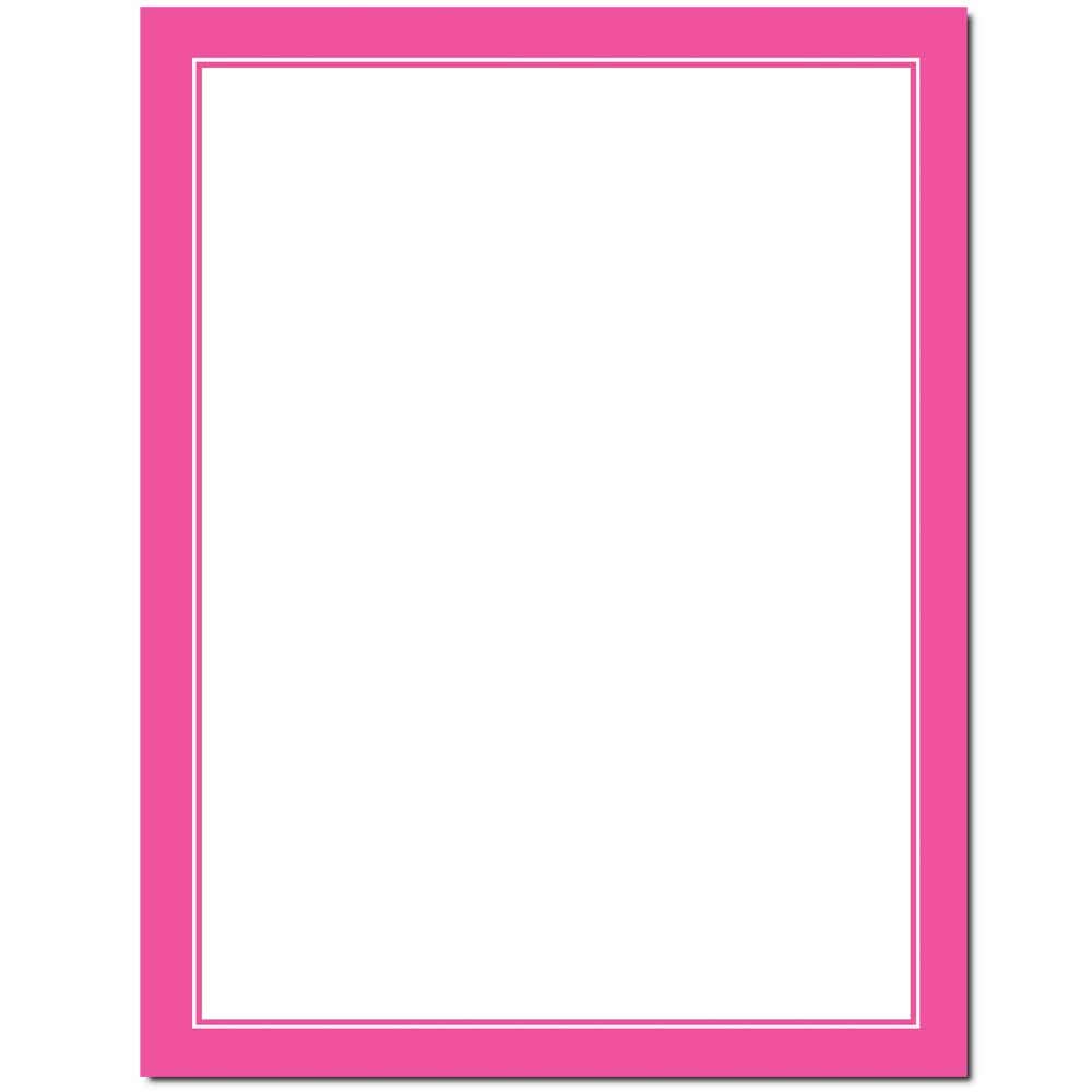 Amazon.com : Basic Border Letterhead Laser & Inkjet Printer Paper ...