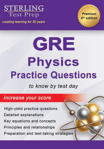 Amazon | GRE Physics Practice Questions: High-Yield GRE Physics ...