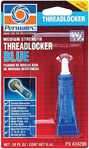 Amazon.com: Permatex Threadlocker 6 Ml Blue : Automotive
