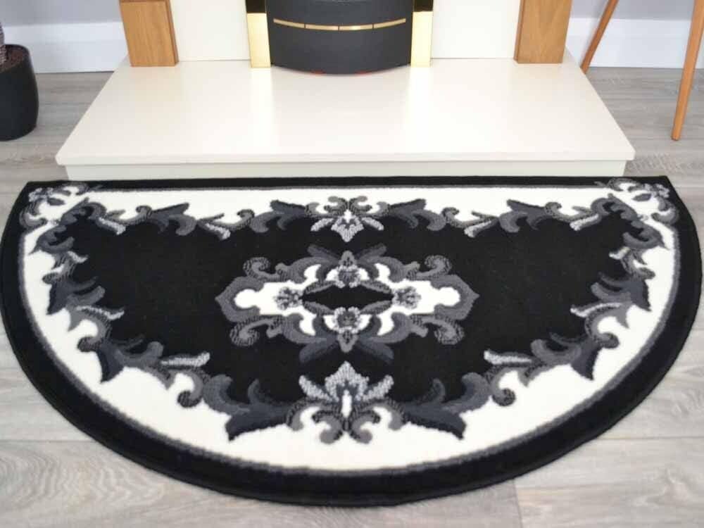Half Circle Rug Semi Circle Rugs Round Moon Hearth Pattern Fireside ...