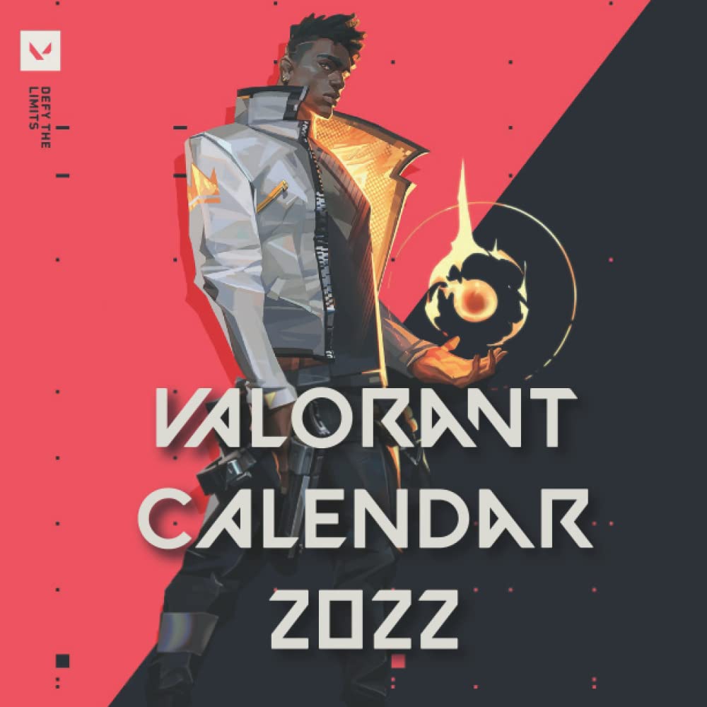 Official Valorant Calendar 2022 Valorant Calendar 2022 Monthly Planner ...