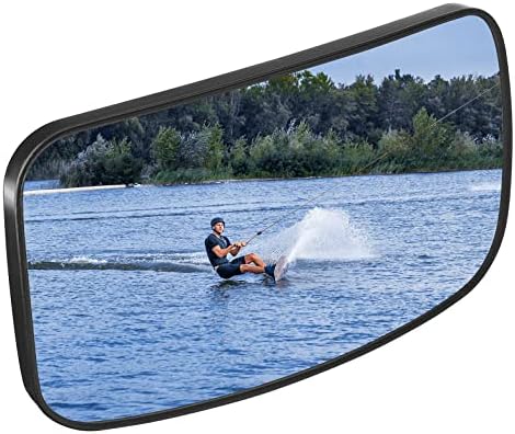 Amazon.com: Wakeboard Tower Mirror Black Angle-Free 360 adjustable Big ...