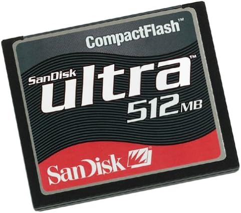 Amazon.com: SanDisk 512 MB CompactFlash Card Ultra : Electronics