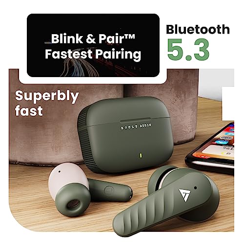 Boult Audio X10 Pro TWS Earbuds with 45H Playtime, Quad Mic Clear ...