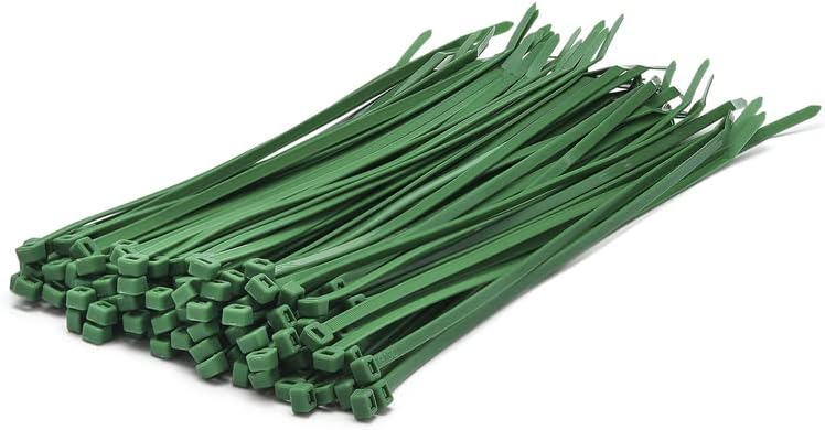Nartel® 100 Pack of Green Cable Ties - Premium Tie Wraps - Premium ...