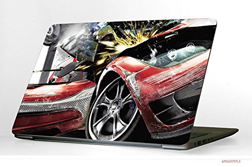 AmazOwls Burnout Paradise Video Game Laptop Vinyl Skin Stickers For PC ...