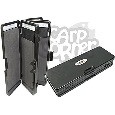 Carp Fishing Tackle Stiff Rig Wallet 6 Way Box for Storing Up To 72 ...