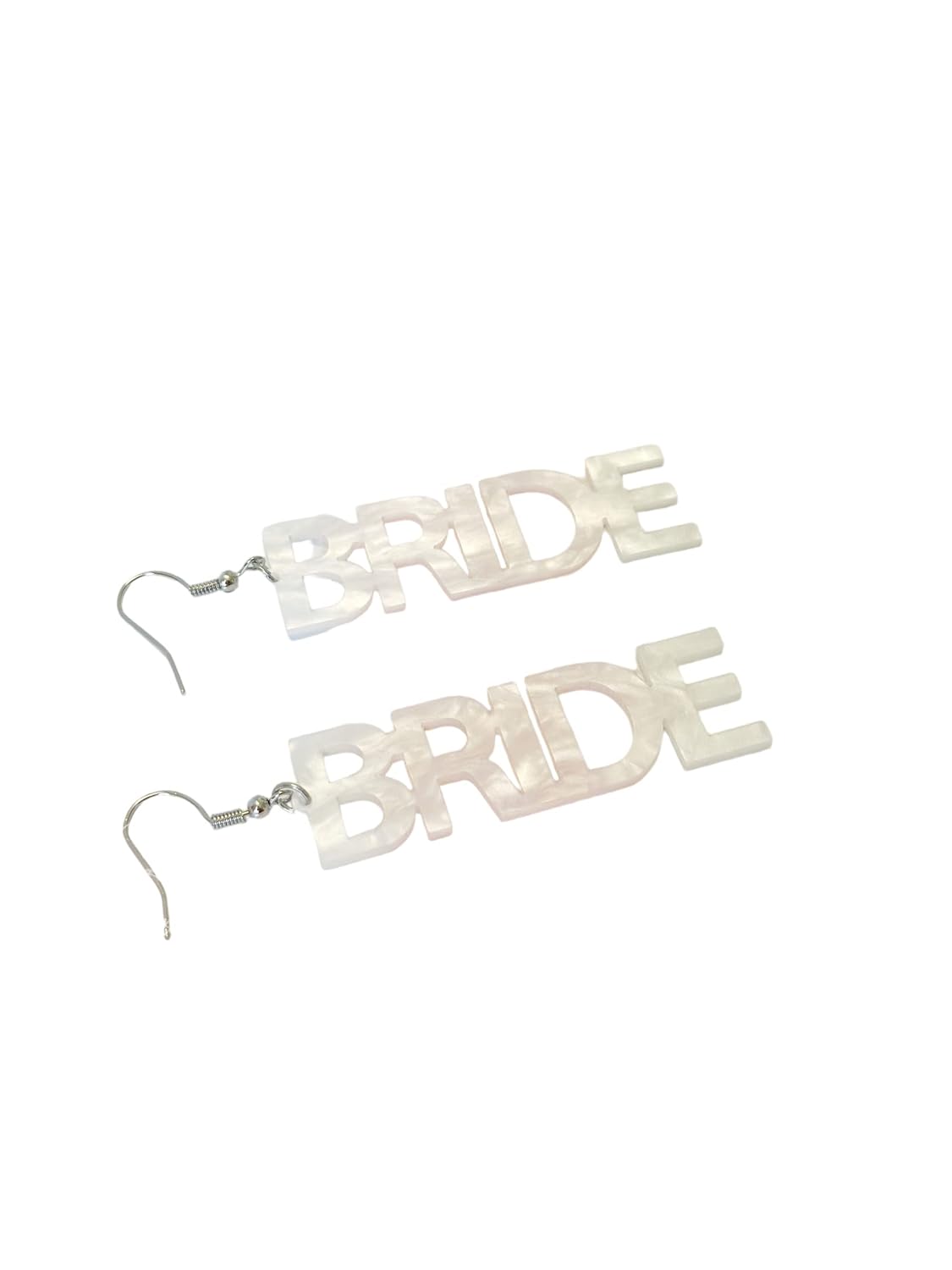 Amazon.com: Bride Earrings - Wedding Shower Earrings - Bachelorette ...