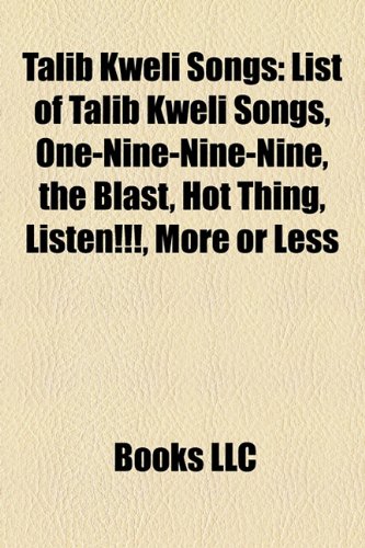 Amazon.co.jp: Talib Kweli Songs : 本