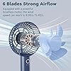 HandFan Portable Fan Handheld Rechargeable Hand Fan Battery Operated ...
