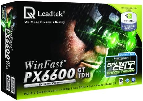 LeadTek WINFAST PX6600GT 128 MB PCI Express Tarjeta gráfica Extreme ...