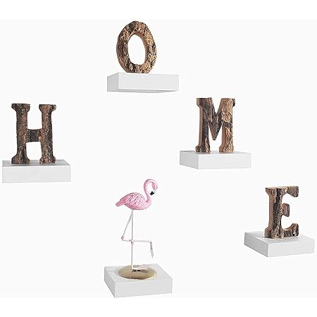 Amazon.com: 3-Pack Small Floating Shelves for Wall by RICHER HOUSE, 4 ...