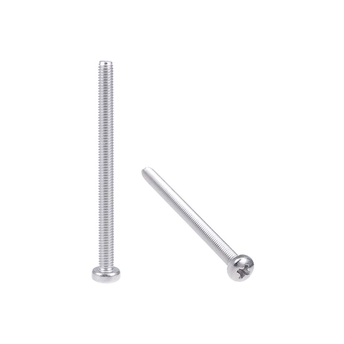 Amazon.com: uxcell M3x40mm Machine Screws Pan Phillips Cross Head Screw ...