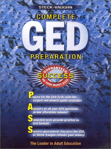 Complete Ged Preparation: Steck-Vaughn Company, Northcutt, Ellen: 9780739828373: Textbooks ...