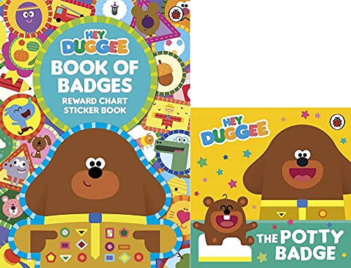 Hey Duggee Book of Badges & The Potty Badge - 2 Book Set: Amazon.co.uk ...
