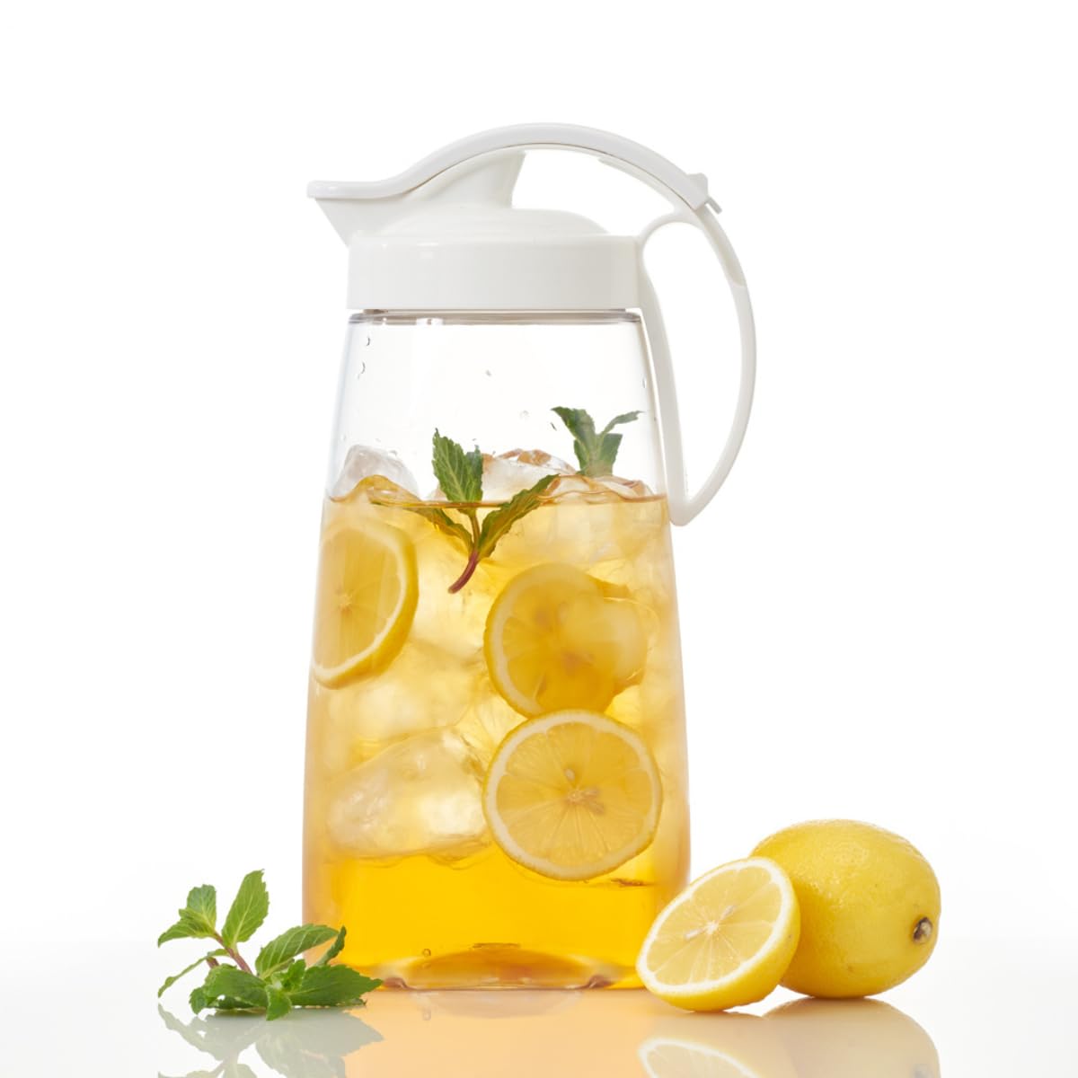 Amazon.com: High Heat Resistant One-touch Airtight 2.3QT (74oz) Pitcher ...