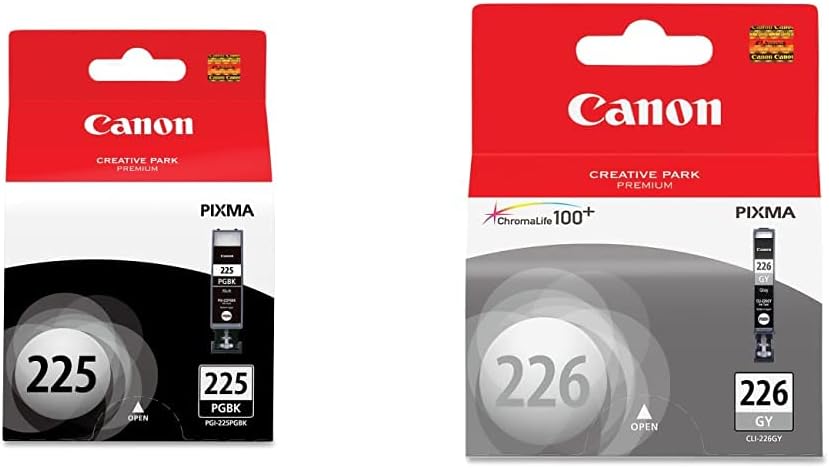 Amazon.com: Canon Printer Ink Bundle with PGI-225 Black and CLI-226 ...