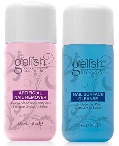 Amazon.com: NEW Gelish Soak Off Gel Nail Polish Remover & Cleanser ...
