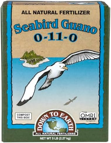 Amazon.com : Down To Earth All Natural Fertilizers Organic Seabird ...
