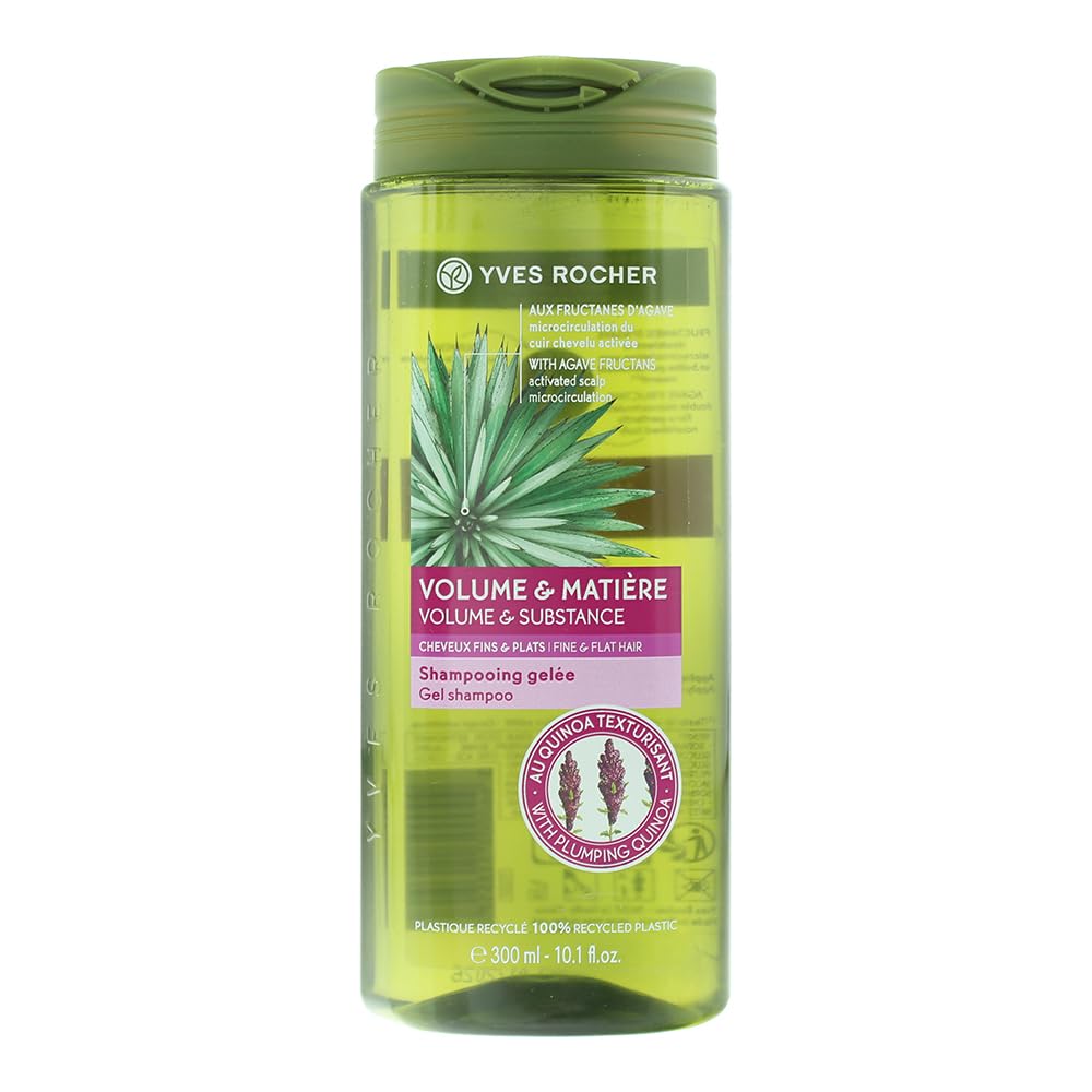 Yves Rocher Volume And Substance Gel Shampoo 300ml : Amazon.in: Beauty