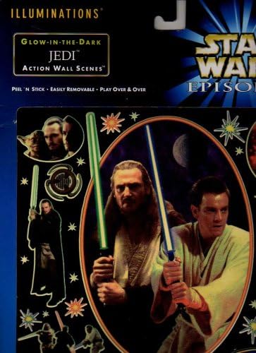 Amazon.com: Star Wars Episode 1 Illuminations Glow-in-the-dark Jedi ...