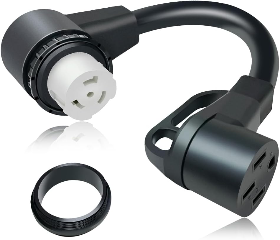 Amazon.com: NEMA 1.5ft Shore Power twist lock SS2-50R to 14-50R ...