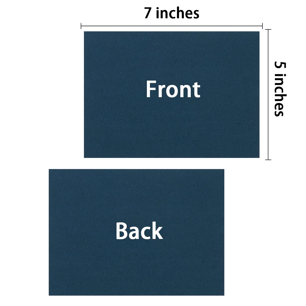 Snapklik.com : 100 Pack Thick Paper Cardstock Blank Heavy Cards Stock ...