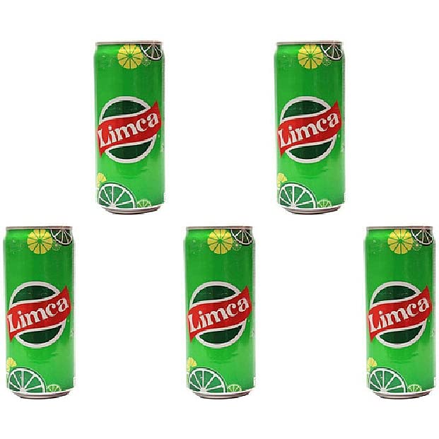 Amazon.com : Pack Of 5 - Limca Can - 300 Ml : Everything Else