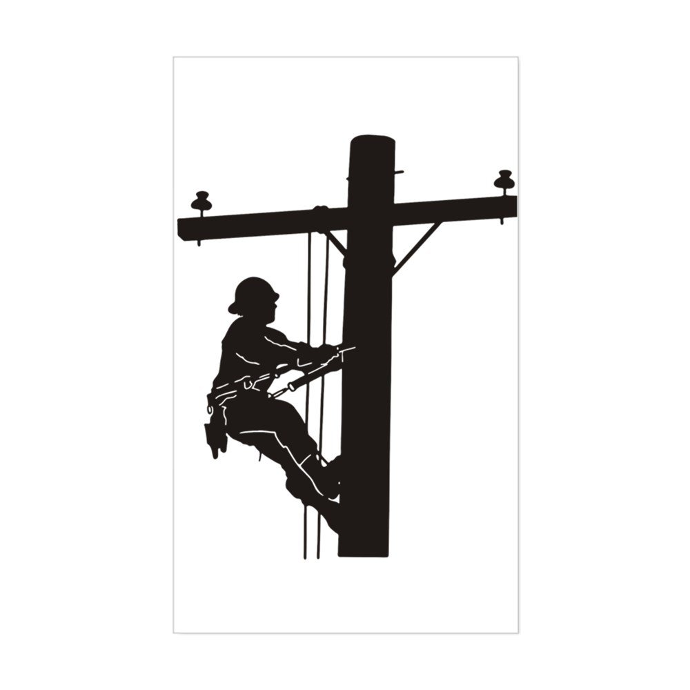 Transmission Lineman Decals