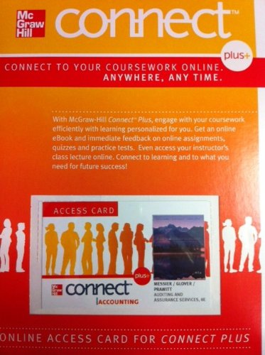 Connect Plus Accounting 2 Semester Access Card for Auditing and ...