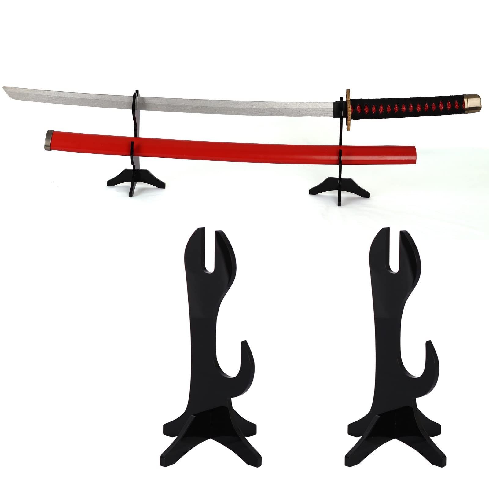 Snapklik.com : Katana Stand Sword Display Stand Acrylic Katana Holder ...