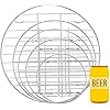 Amazon.com: Patelai 5 Pieces Round Cooling Rack Circular Wire Rack 12 ...