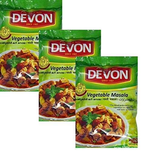 Devon Foods Vegetable Masala Powder 100 Grams (Pack of 3) : Amazon.in ...
