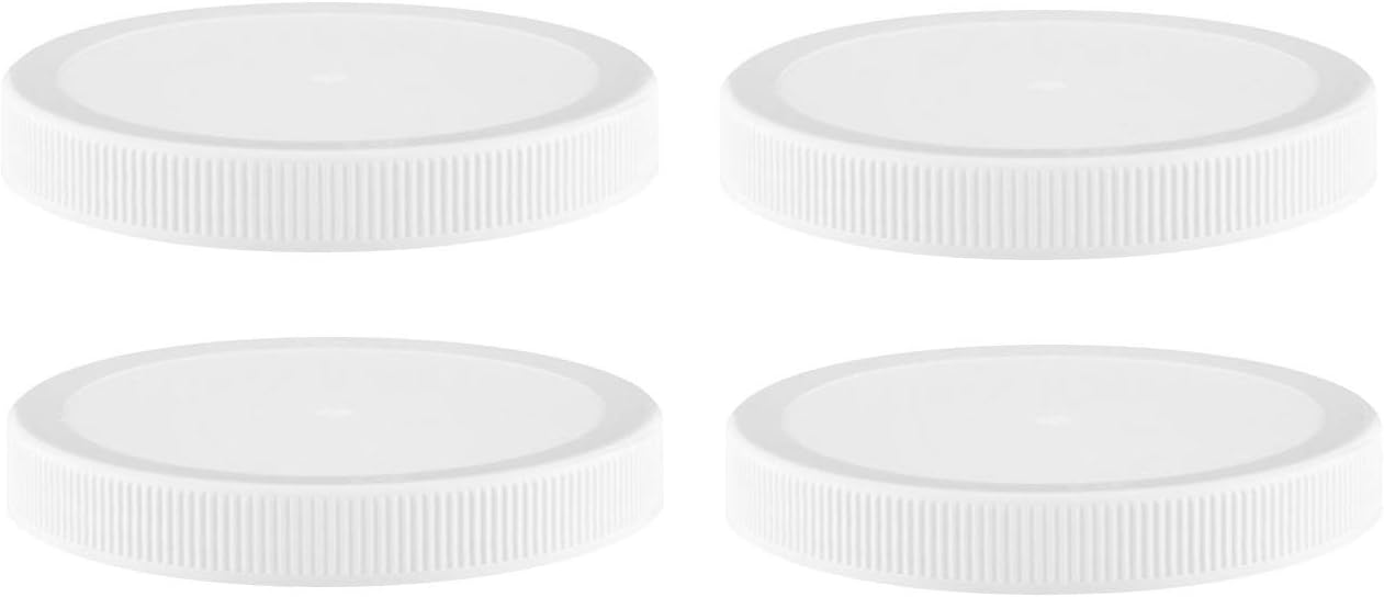 Amazon.com: Aquanation 110mm Food Grade Safe Plastic (PP) White Ribbed ...