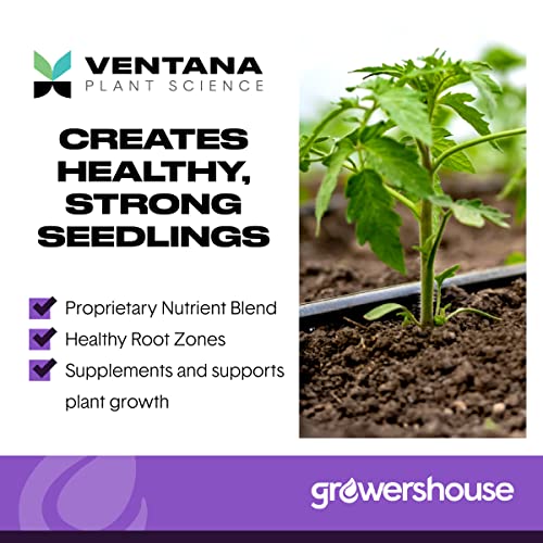 VPS OrganiPlug Hydroponic Seed Starter Plugs, 50 Pack, Rapid Root ...