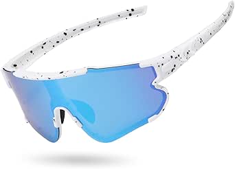 Amazon.com: Fanshen Sports Polarized Sunglasses for Men - Cycling ...