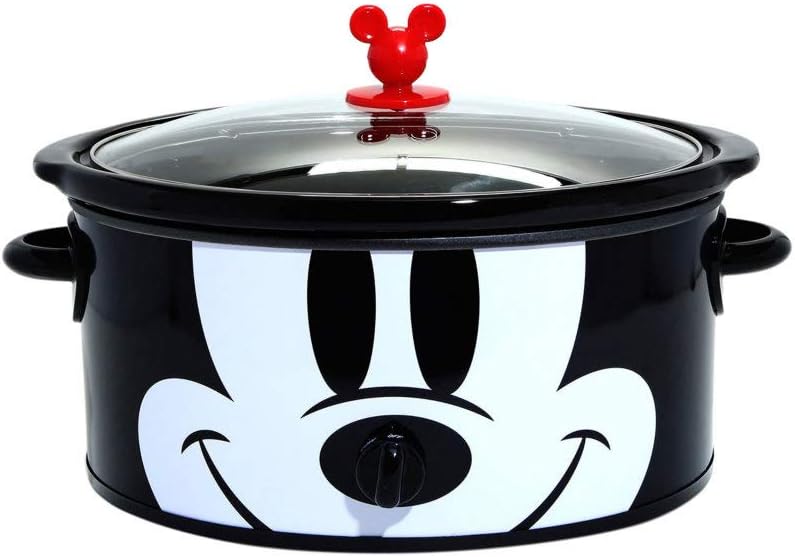 Amazon.com: Disney Mickey Mouse Slow Cooker with Trivet by Select ...