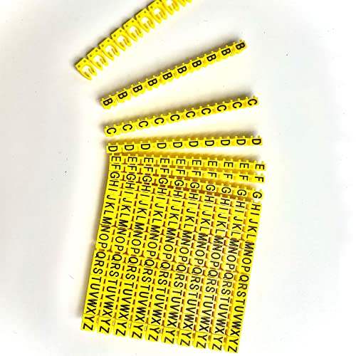 Wire Numbering Marker Colorful Wire Markers Letter A-Z Cable Markers ...