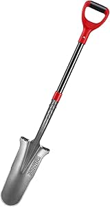 Amazon.com : HANTOP Shovel Spade Drain Spade Shovel Digging Spade Shovels for Digging Serrated ...