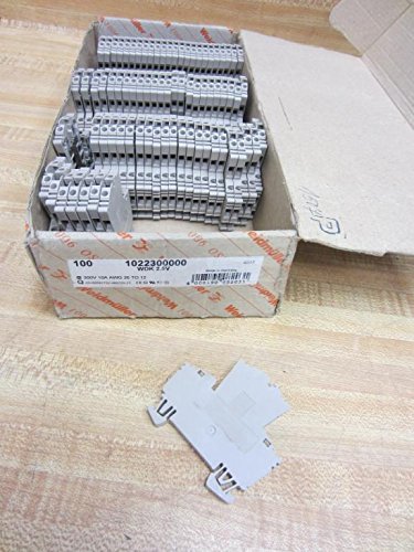 Weidmuller WDK 2.5V WDK25V Terminal Block 1022300000 (Pack of 78 ...