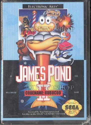 Amazon.com: James Pond II: Codename- Robocod - Sega Genesis : Video Games