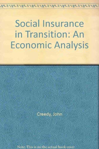Amazon.com: Social Insurance in Transition: An Economic Analysis ...