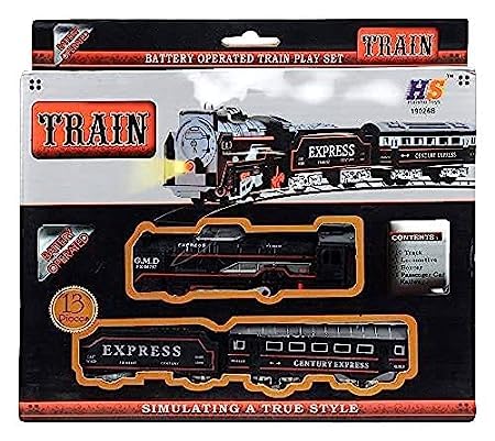 Buy Amazing Musical Classic Toy Train Track Set for Kids. | with 13 PCS ...