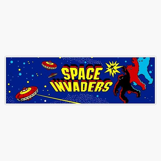 Amazon.com: Space Invaders Retro Arcade Sticker Bumper Sticker Vinyl ...