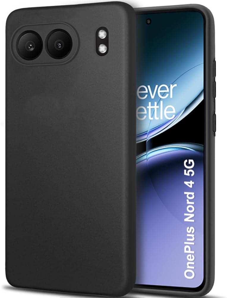 SPAZY CASE® Oneplus Nord 4 5G Back Cover | Soft Silicone Slim Back Case ...