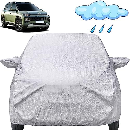 Autofact Waterproof Car Body Cover Compatible with Hyundai Exter with ...
