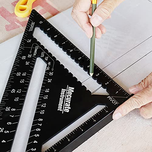 Snapklik.com : Rafter Square 12 Inch Triangle Carpenter Square Crafted ...