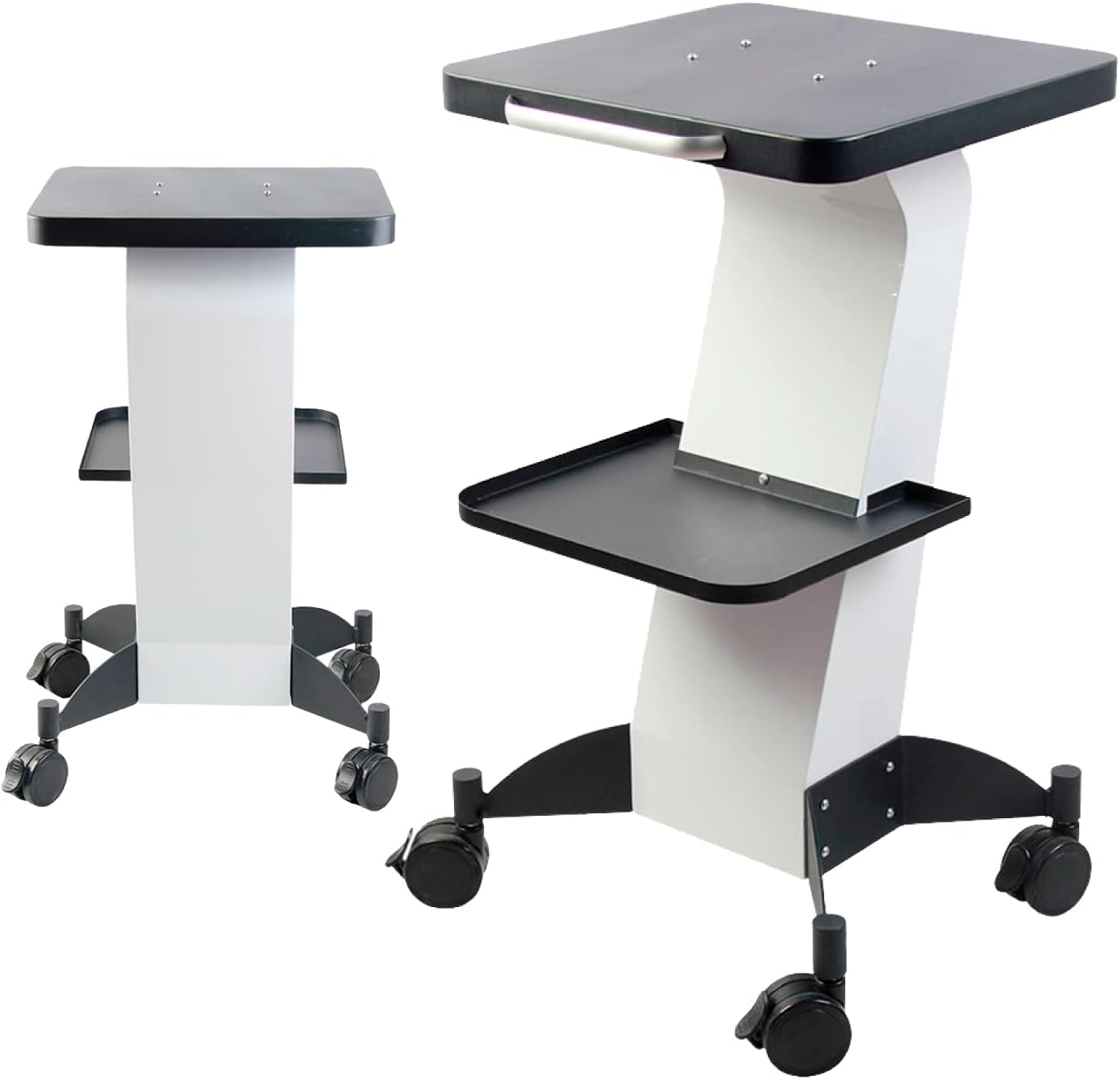 Amazon.com: Salon Trolley Stand Trolley Holder Stand Tattoo Roller Tray ...