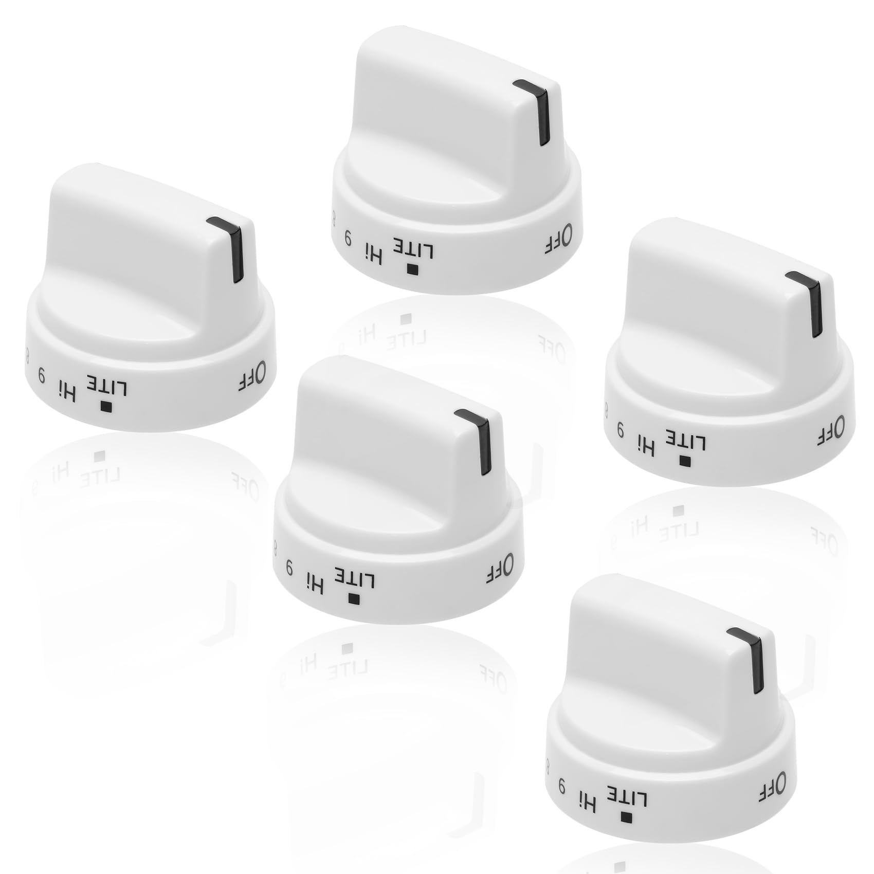 WB03X24795 Range Surface Burner Knob, 4396546 Gas Range Control Knob ...