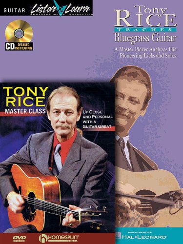 Amazon.com: Tony Rice - Guitar Bundle Pack: Tony Rice Teaches Bluegrass ...